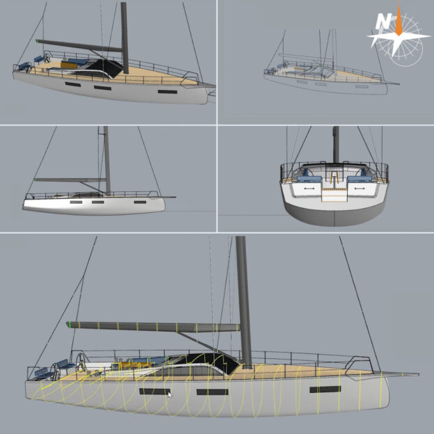 Yacht 3D Modeling with Rhino. Level 2 – Navalapp